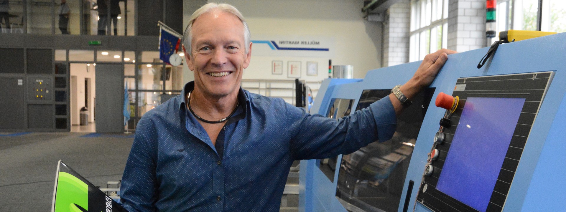 Muller Martini - When I was a boy, I wanted to be a racing driver